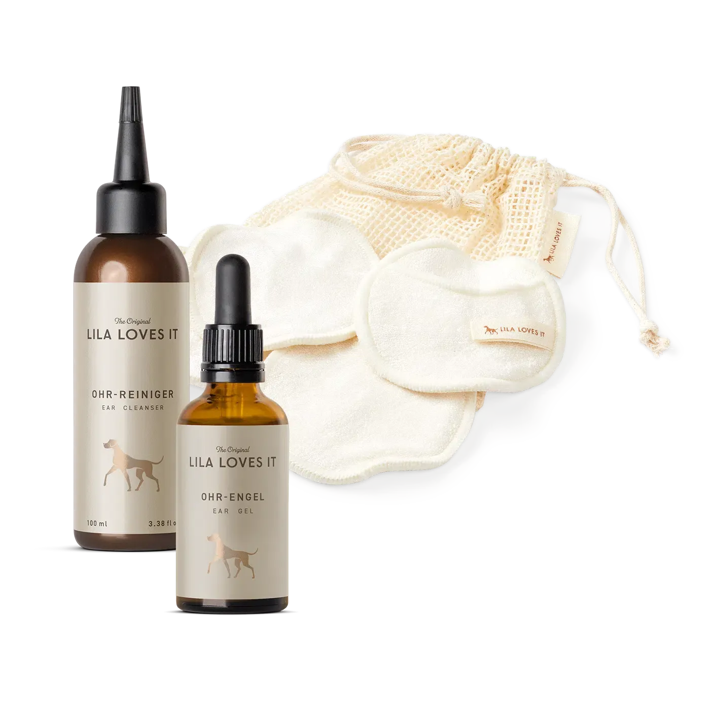 LILA LOVES IT Set: Ohr-Reiniger, Ohr-Engel & CLEANIES wiederverwendbare ...